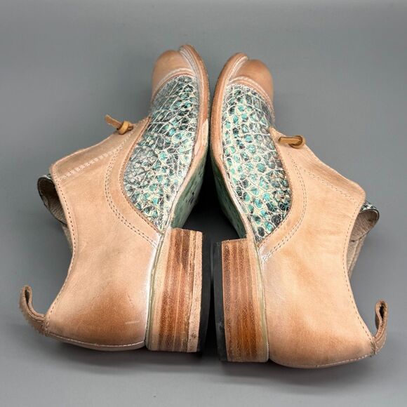 freebird | Shoes | Freebird By Steven Mabel Womens 7 Brown Snakeskin ...